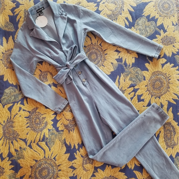 Rehab Lab | Pants & Jumpsuits | Rehab Lab Denim Jumpsuit | Poshmark